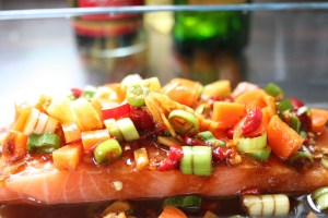 Frisk laksemiddag • Gluten- og Melkefri Inspirasjon